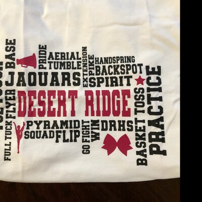 Color Guard Word Art T-shirt Sports Gift Coach Mascot - Etsy