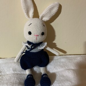 Crochet Bunny Pattern. Classic Long Legged Bunny Toy. - Etsy