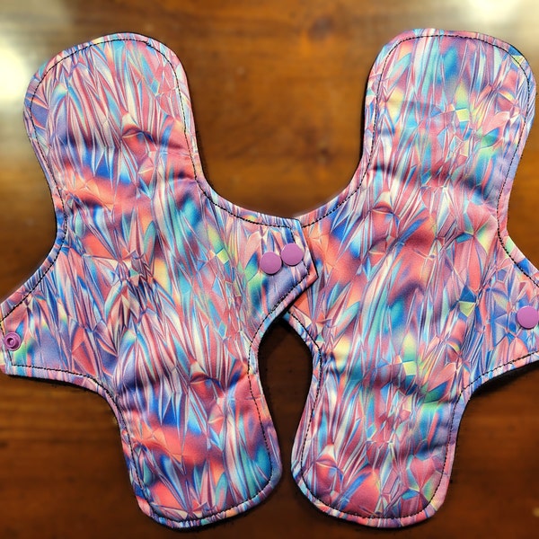 Organic Flannel Top Menstrual Pads Organic Fleece Absorbent Core ...