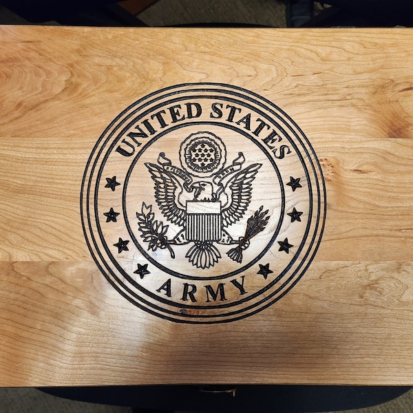 Custom Folding Wood Master Sergeant Plaque – Personalized Military Gift ...