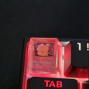 Miniature Holo Pokemon Card Keycaps Base Set - Etsy