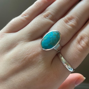 Sterling Silver Wavy Ring Dainty Wave 925 Rings for Women Funky Wave ...