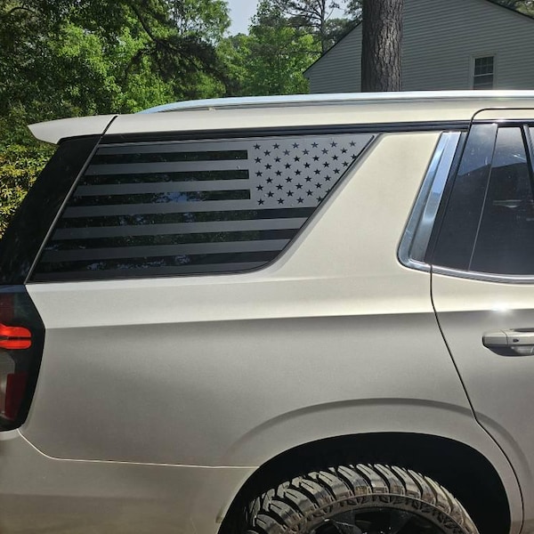 Fits 2015-2020 Chevy Tahoe Rear Side Windows Floral Flowers Decal ...