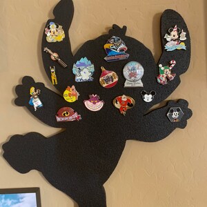 Stitch Pin Board Stitch Pin Board Black Stitch Cork Board | Etsy