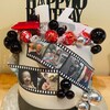 Edible Film Reel Icing Cake Wrap Pre Cut. 3 Strips per Sheet 5 Photos ...