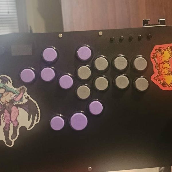 DIY Leverless All Button Controller Case for Sanwa and Similar Buttons ...