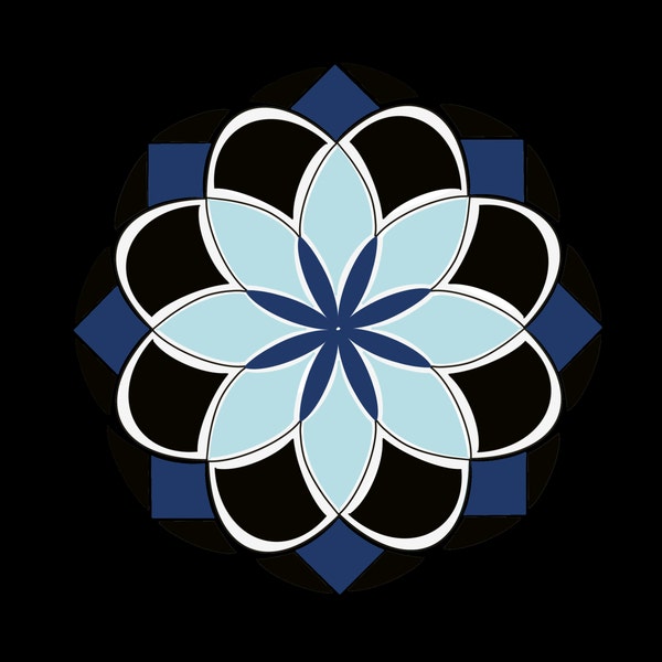 Procreate Mandala and Grid Template Bundle (.brushset) Designed for ...