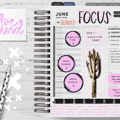 The Versatile Planner Undated All-round Planner for Your Work and ...