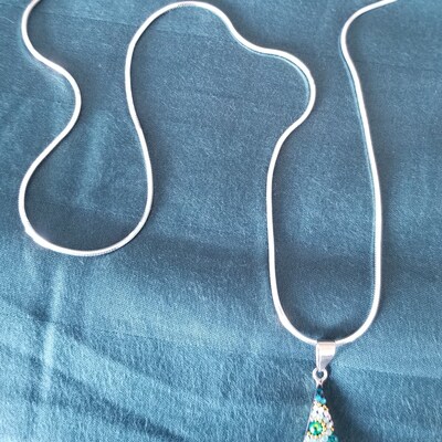 Diamond Cut Snake Chain, 1.5mm Mirror Snake Chain, Sterling Silver ...