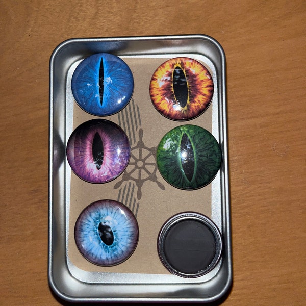 Sea Life Octopuses Squid and Jellyfish 1 Magnet or Pin Back Button Set ...