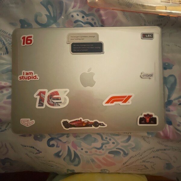 Max Verstappen 2024 Sticker Pack, Formula 1 Sticker Pack, F1 Sticker ...