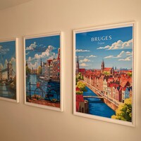 Calgary Travel Poster - Calgary Poster - Canada Wall Art for Home Decor ...