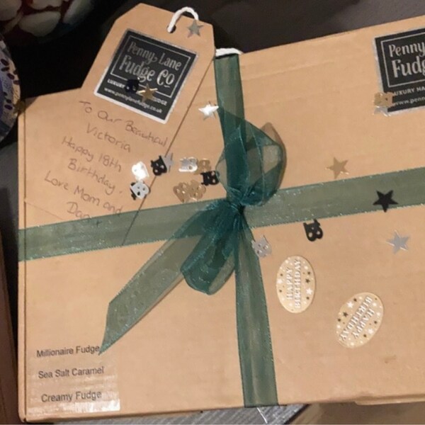 Large Handmade Fudge Gift Box, (choose up to 3 Flavours) - Etsy UK