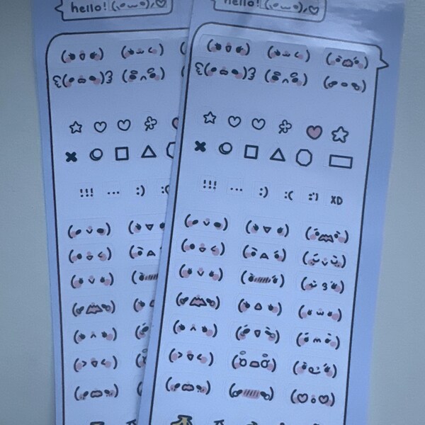 Cleffa Pink Friends Deco Sticker Sheet Cute Kawaii Aesthetic Nostalgia ...