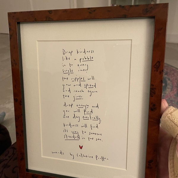 If You Could See What I Can See, Original Handwritten Poem Print - Etsy