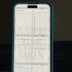 Goodnotes Template, Monthly Habit Tracker, Daily Habit Planner, iPad ...