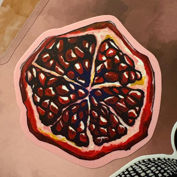 Lemon Watercolor Vinyl Sticker | Fruit Sticker | Cute Laptop Stickers ...