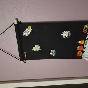 Enamel Pin Banner Pin Display Enamel Lapel Pin Display - Etsy