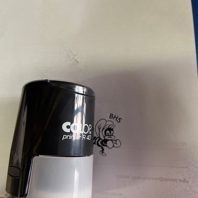 Custom Round Self-inking Stamps - Etsy