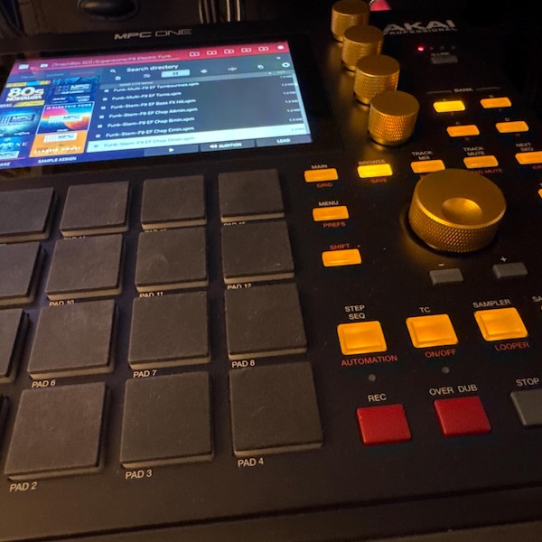 Akai MPC ONE / ONE+ Retro 2000 Xl Skin Customize Your Mpc Faceplate Uv ...