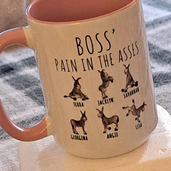 Funny Boss Gift Personalized Gifts for Boss, Fun Boss Mug for Women ...