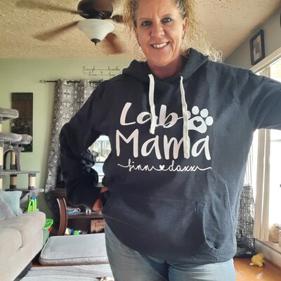 Lab Momma Shirt Lab Mama T Shirt or Any Breed Cute Dog Mom Lab T Shirt ...