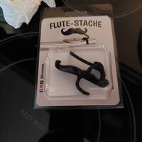 Clip-on Mustache for Brass Mouthpieces - Gift for Trumpet, Trombone ...