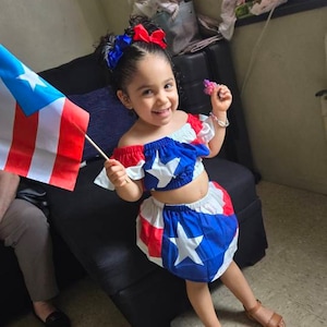 Puerto Rico Clothing. Baby Puerto Rican Skirt . Puerto Rico Flag Skirt ...