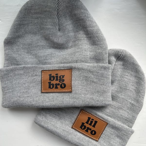 Big Brother Hat Big Brother Announcement Beanie Gifts Personalized Big ...