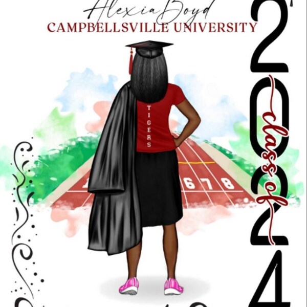 Track & Field Poster, Track and Field Graduation Gift, Senior Night ...