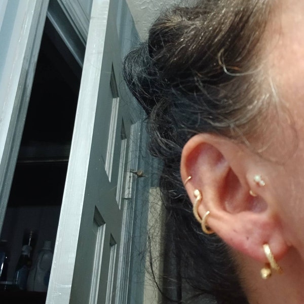 Snake Climber Stud Earrings Serpent Earrings Snake Earrings Edgy ...