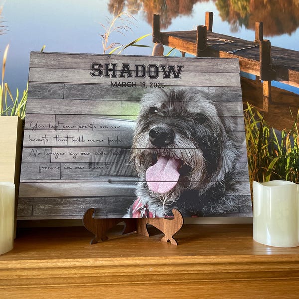 Personalized Wooden Photo Print, Custom Wedding Decor Gift, Bridal ...