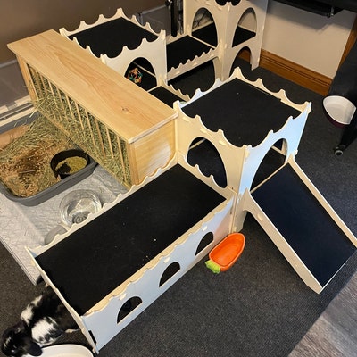 Slot Together Wooden Rabbit Bunk Bed - Etsy