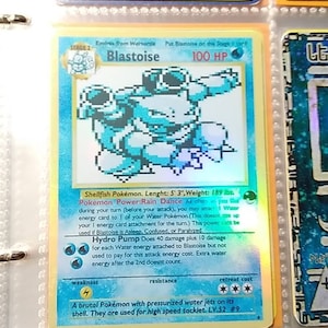 Ash's Charizard Gym Heroes Revival Handmade Holo Proxy Card - Etsy