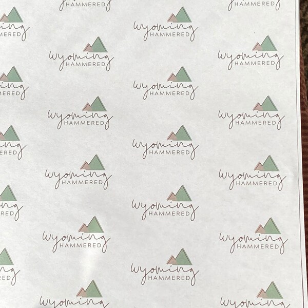 Branded Tissue Paper, Custom Tissue Paper, Full Color Tissue Paper ...