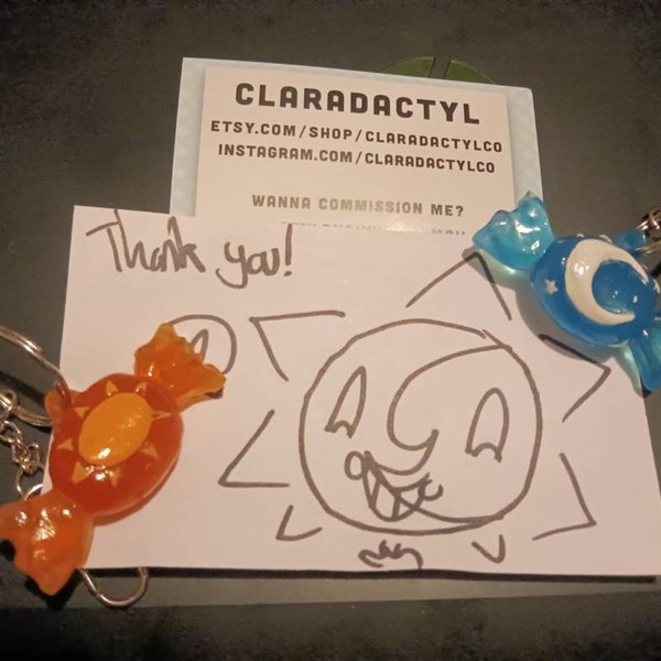 Sun Drop and Moon Drop Charm | Five Nights at Freddy's Security Breach ...