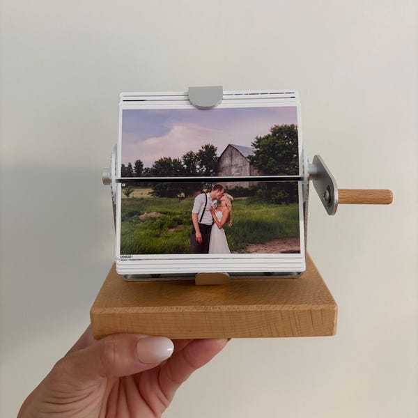 Custom Flip Book Frame Animation Machine - Photo/video Rotating Albums ...