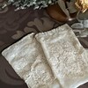 Italian Needlework Placemats in Deruta Hand Embroidery on Linen Set/4 ...