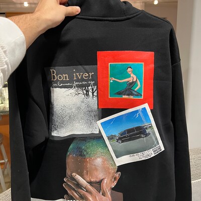 Customized Denim Jacket Streetwear Denim Jacket With Art - Etsy