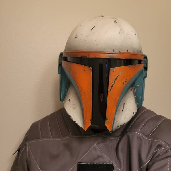 Heavy Mandalorian Helmet the Juggernaut Paz Vizsla Helmet 3D Print File ...