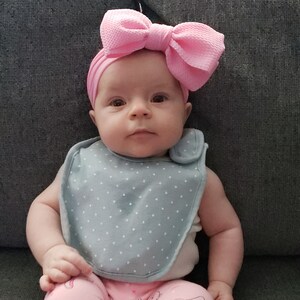Big Bow Baby Headband, Baby Girl Bows, Newborn Baby Headbands, Baby ...