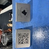 Metal QR Codes-business Logo Restaurants Menu QR Code Sustainable and ...