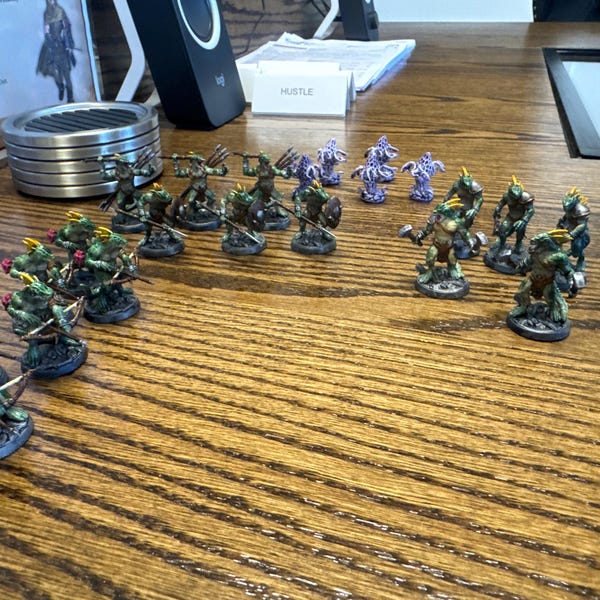 Orc Orog / Half-orc Fighter Barbarian DND Resin 28mm Scale Dungeons ...