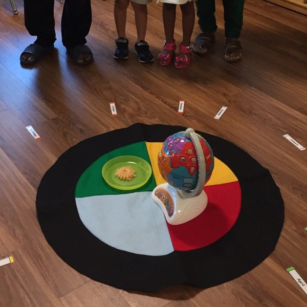 Montessori Colors Sorting Activity--primary and Secondary Colors--color ...