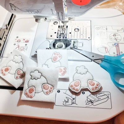 Bunny Feltie Bunny Kimmy Head Feltie Embroidery File - Etsy