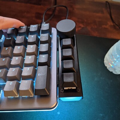 Bigknob a Custom Programmable Macropad Keypad for Zoom/media/volume ...