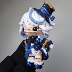 Crochet PDF Pattern: zhongli Chibi Amigurumi - Etsy