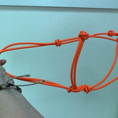 Custom 4 Knot Rope Halter, Yacht Rope Halter, 4 Knot Halter, Rope ...