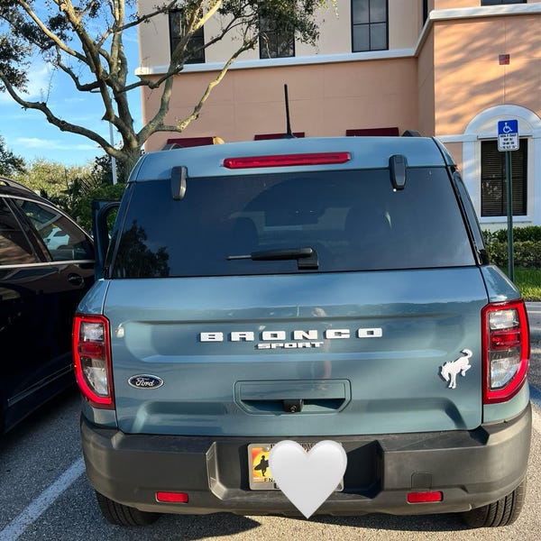 Set of Ford Bronco Skeleton Emblems Badges / Calling All Bronco and ...