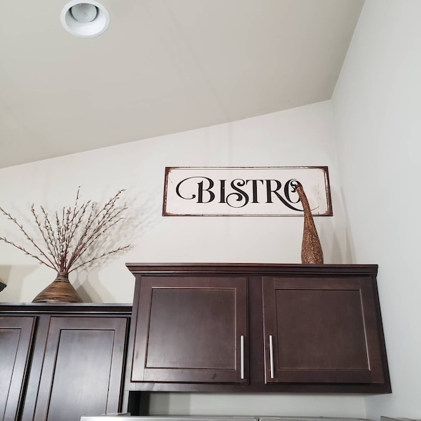 BISTRO SIGN, Bistro Signs, Bistro Sign, Custom Bistro Signs, Kitchen ...